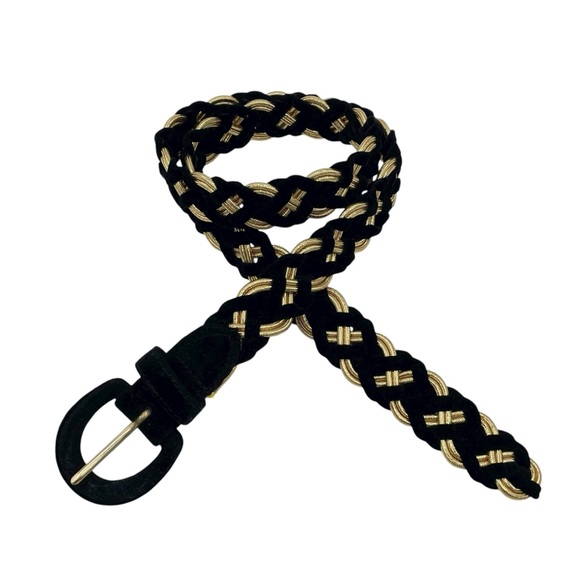 Amanda Smith | Accessories | Vintage 8s Amanda Smith Belt Black Velvet ...